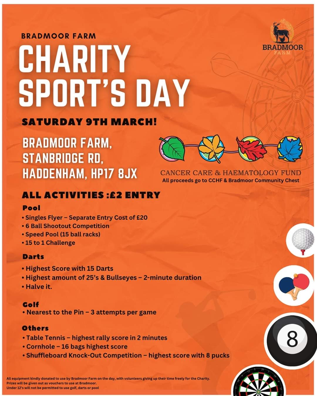 Charity the winner at Bradmoor Farm | CCHF